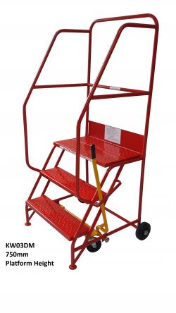 Extra Wide Warehouse Ladders - 700mm Wide Tread - Ladder Warehouse