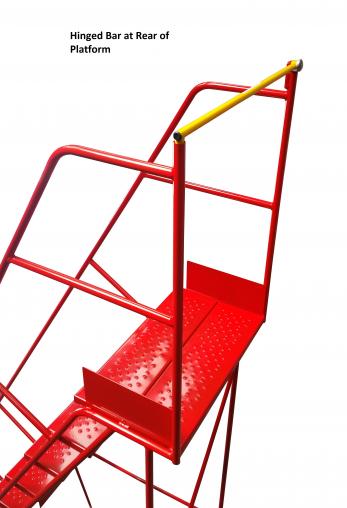 Industrial Warehouse Ladders - 300Kg Capacity - Ladder Warehouse